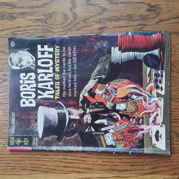 Gold Key | Other | Vintage 6s Boris Karloff Tales Of Mystery No 1 Gold ...